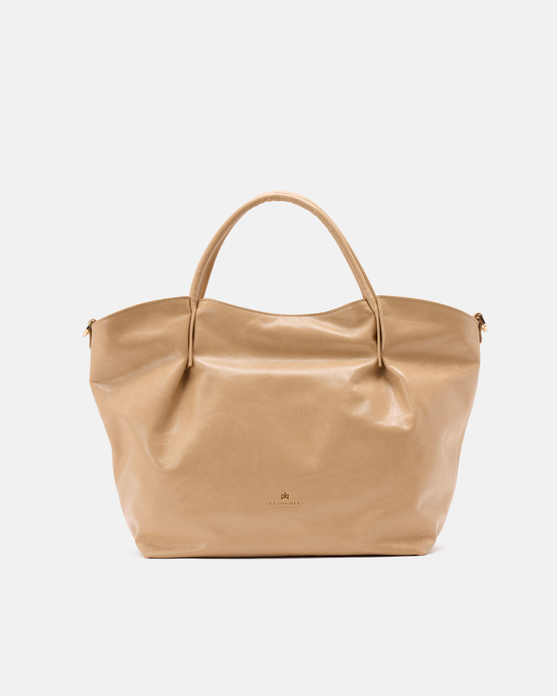 Tote Bag Nude | Bags Made In Italy | Cuoieria Fiorentina World