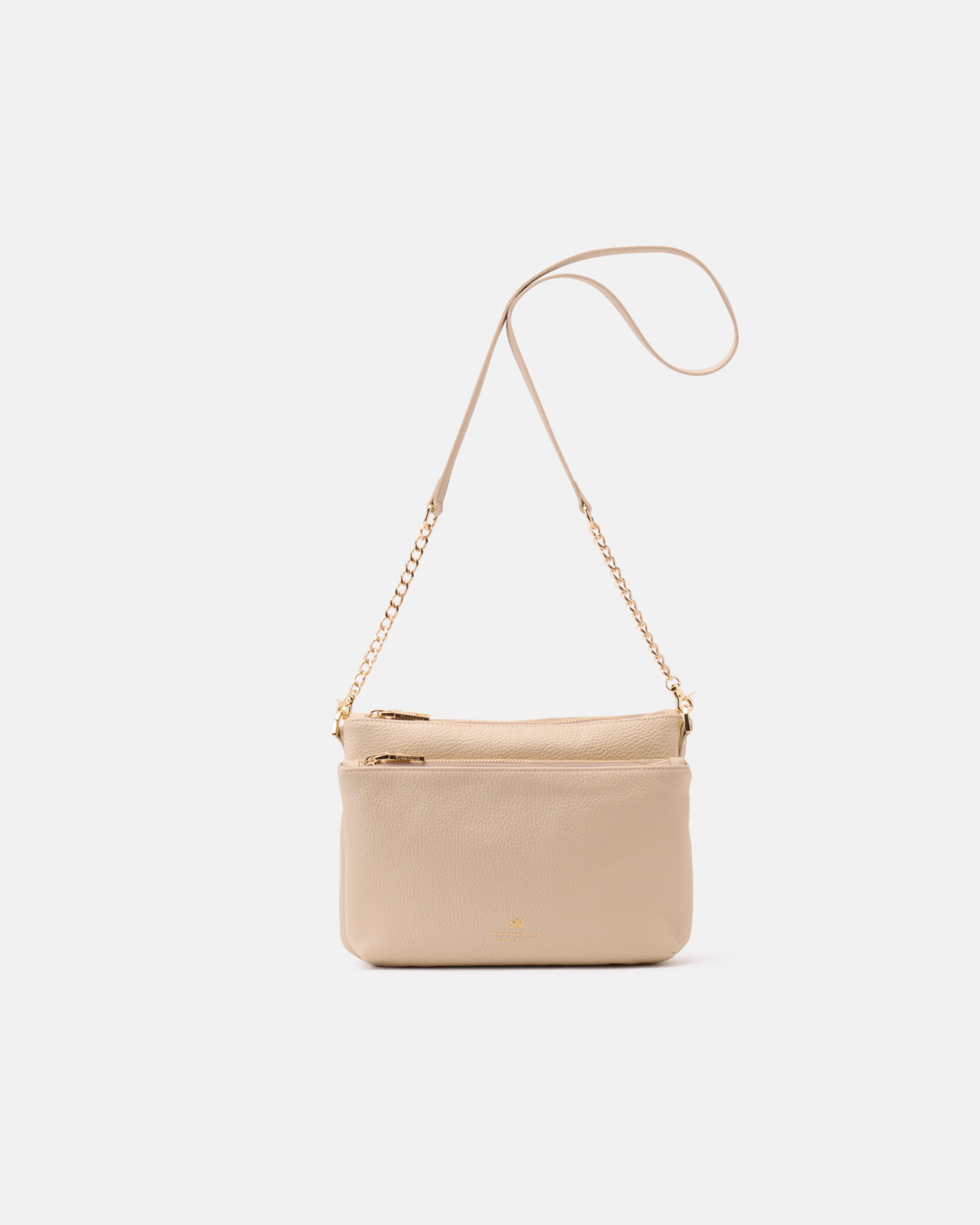 Double Pouch Caramel | Women's Bags Made In Italy | Cuoieria Fiorentina ...
