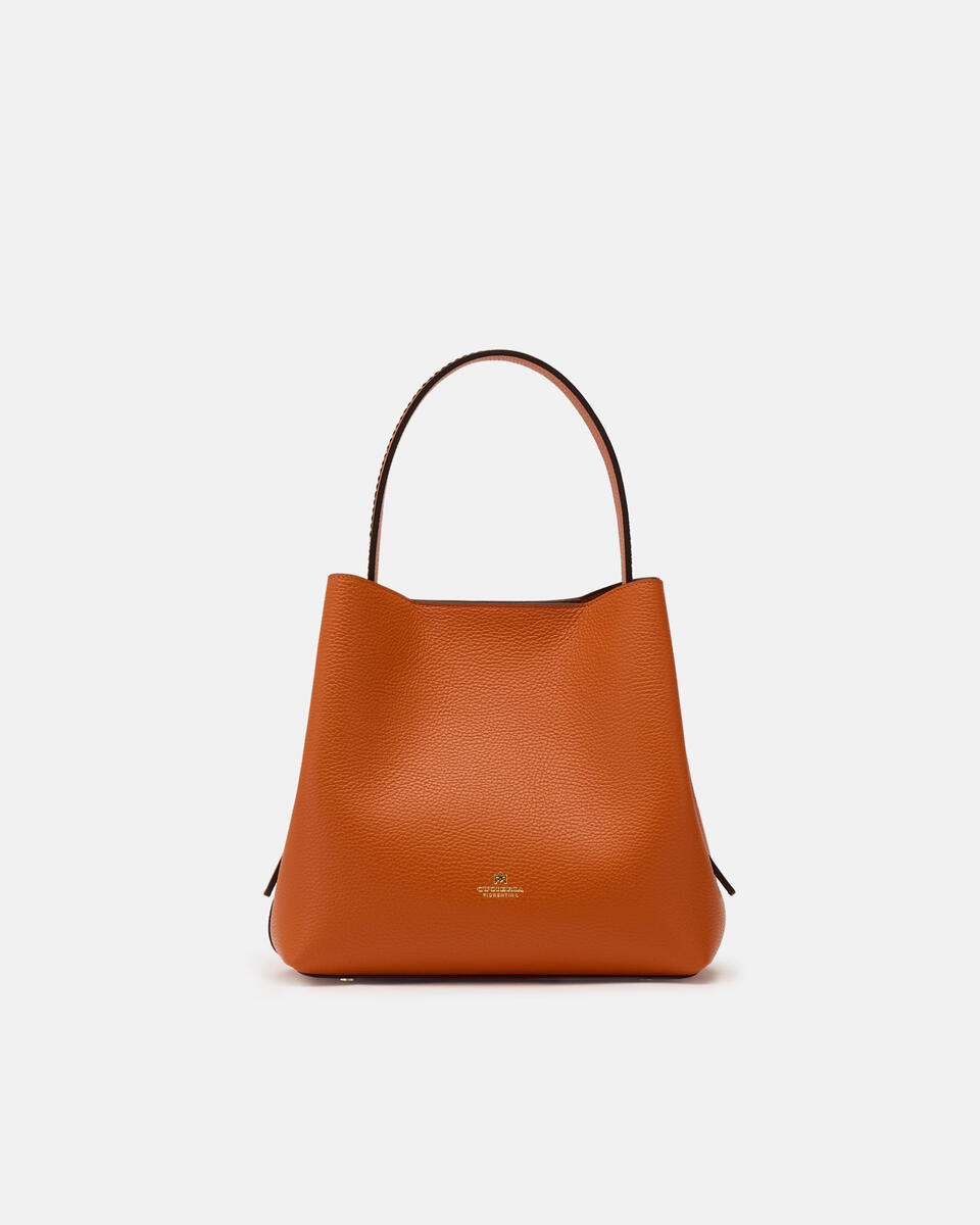 Candy Bucket Arancio | Candy Bucket | Cuoieria Fiorentina