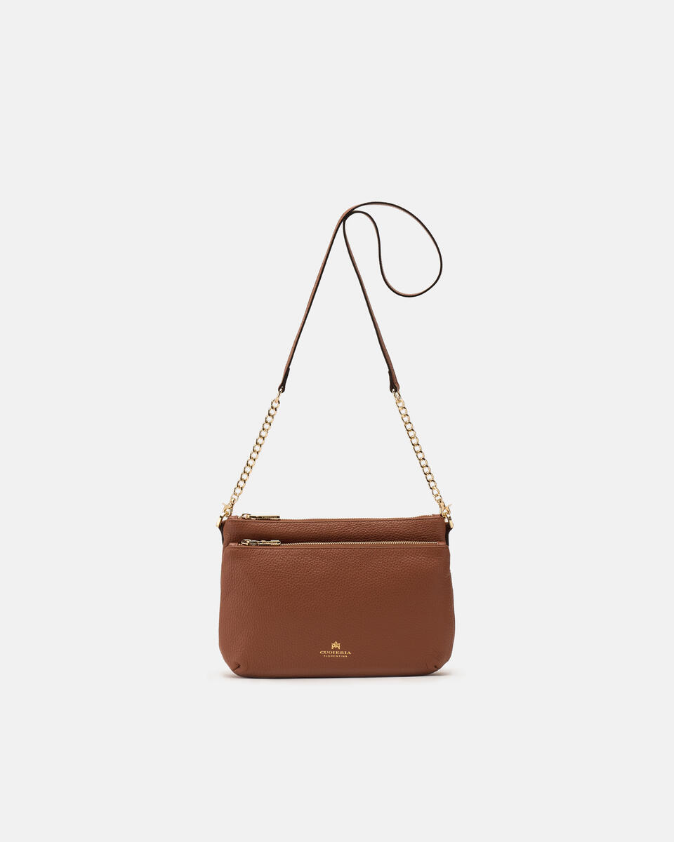 Double Pouch Caramel | Women's Bags Made In Italy | Cuoieria Fiorentina ...