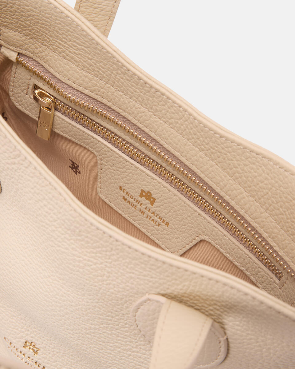 Small Tote Bag Prosecco | Women's Bags Made In Italy | Cuoieria ...